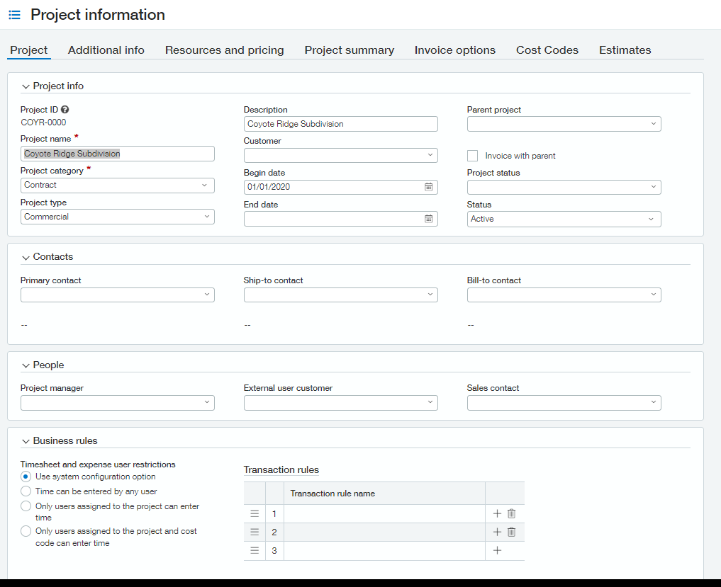 Asyma Solutions | Sage Intacct Construction